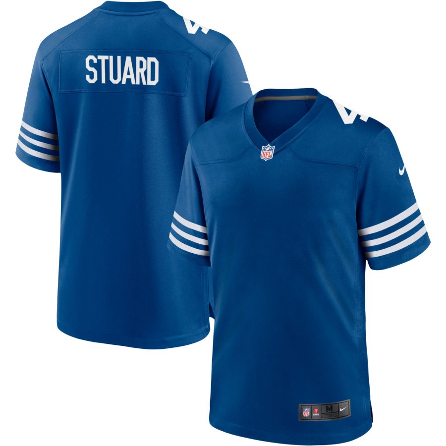 Grant Stuard Men's Nike Royal Indianapolis Colts Alternate Custom Jers ...
