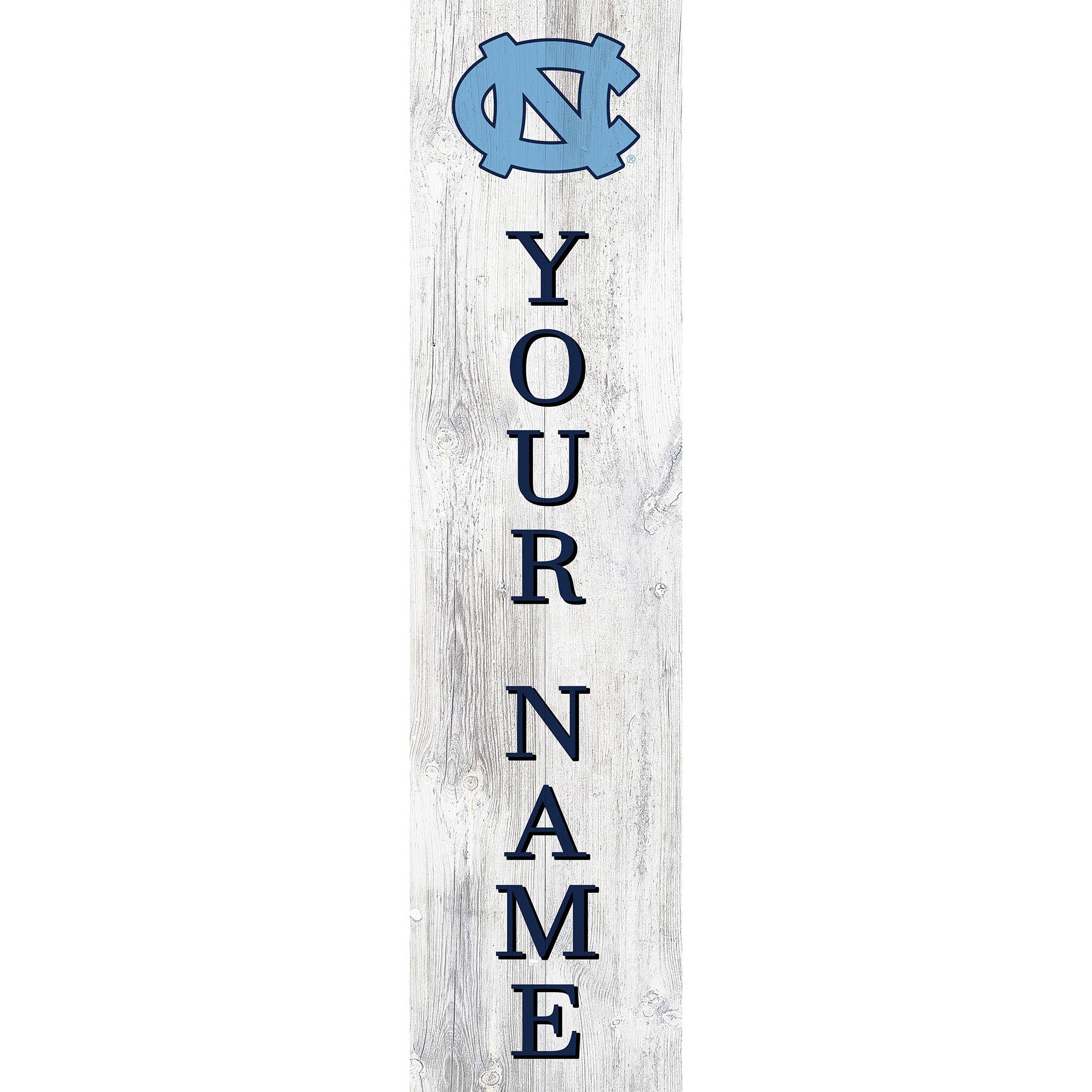 North Carolina Tar Heels 48" Personalized Welcome Leaner Sign – Fan Day ...