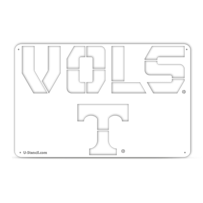 Tennessee Volunteers Wordmark Tailgater Stencil – Fan Day Nation