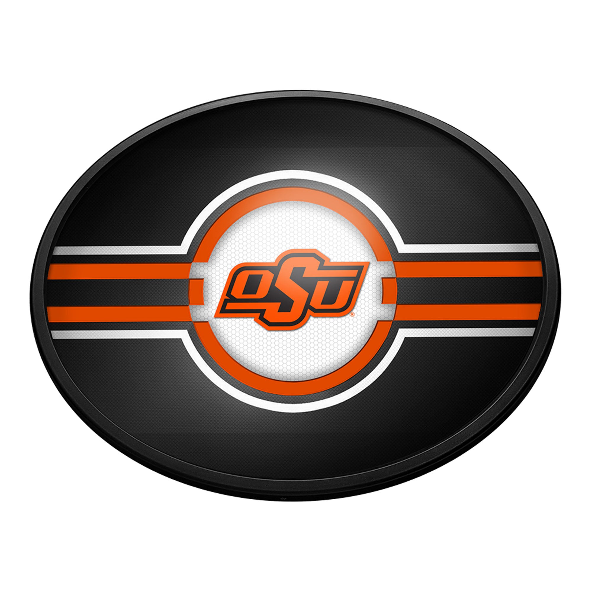 Oklahoma State Cowboys 18'' x 14'' Slimline Illuminated Team Wall Sign ...